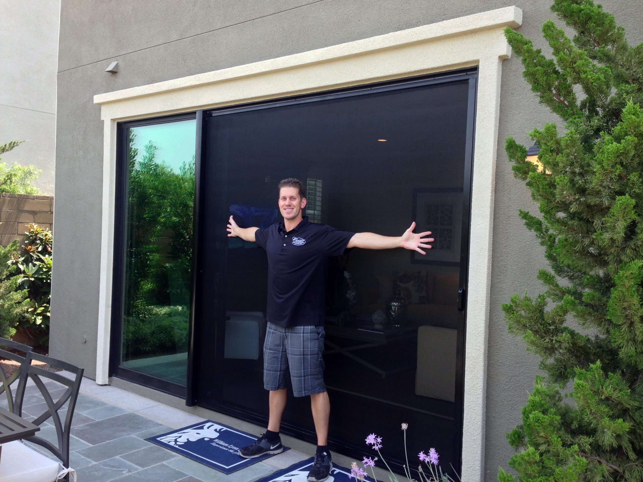 Extra Wide Doors | Retractable Screen Doors